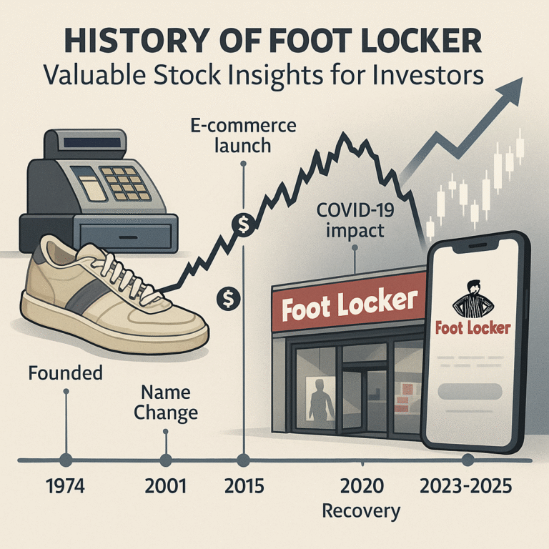 History Of Foot Locker: Stock Evolution And Key Moments